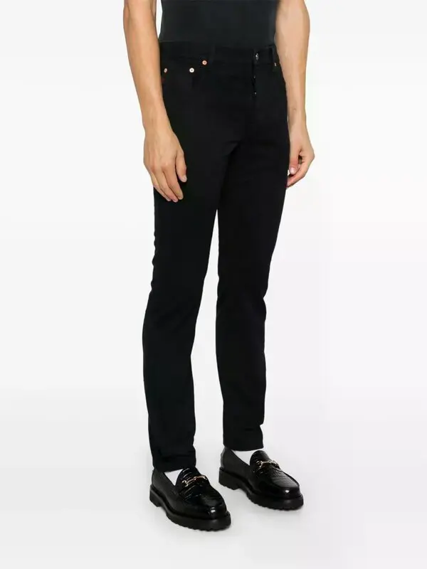 Gucci Gg Jacquard Skinny Jeans