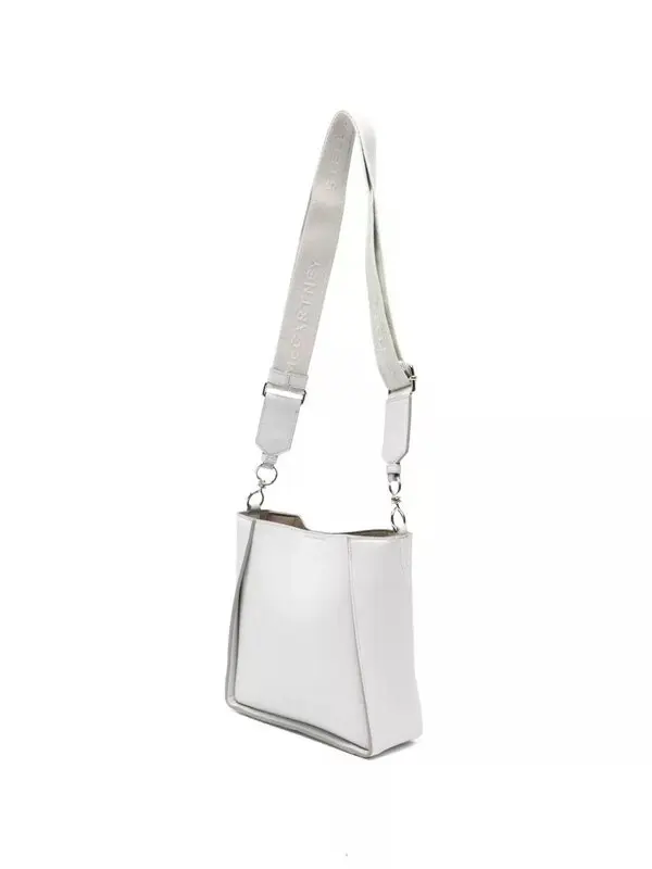 Stella McCartney Logo Square Crossbody Bag - Grey