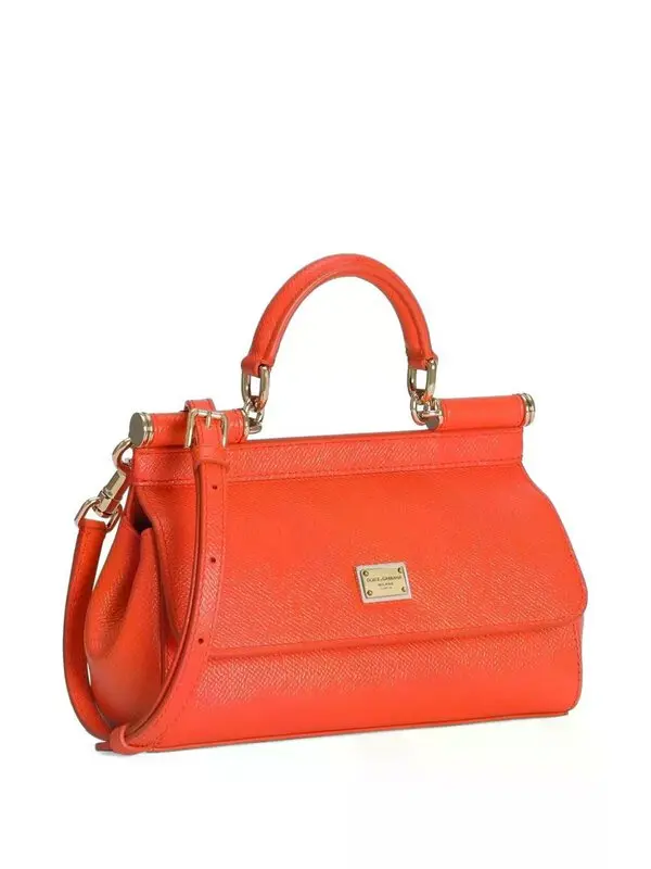 Dolce & Gabbana Mini Sicily Handbag In Calfskin