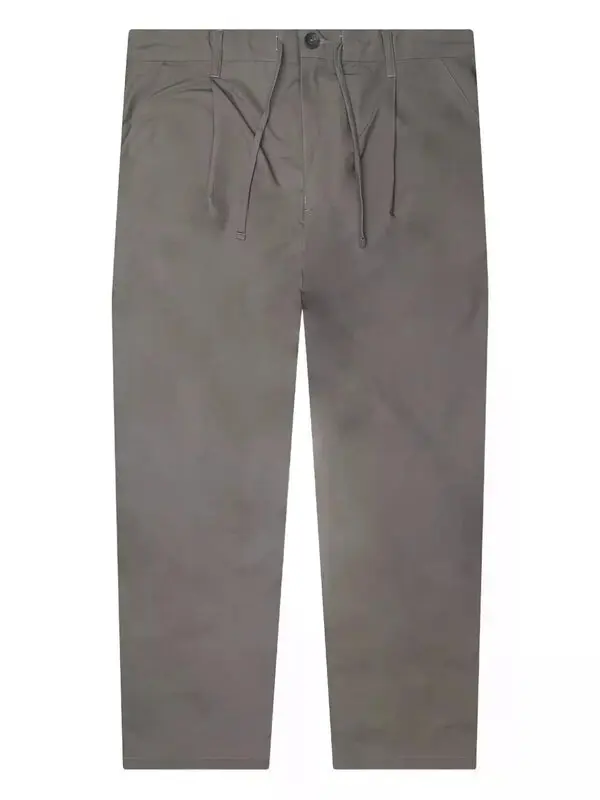 John Elliott Pleated Drawstring Trousers - Grey