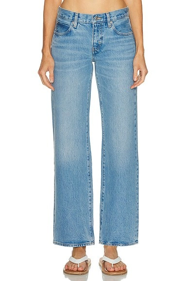 FRAME The Saturday Jeans Mid Wash - Static