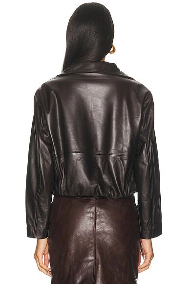 Nour Hammour Etienne Leather Jacket