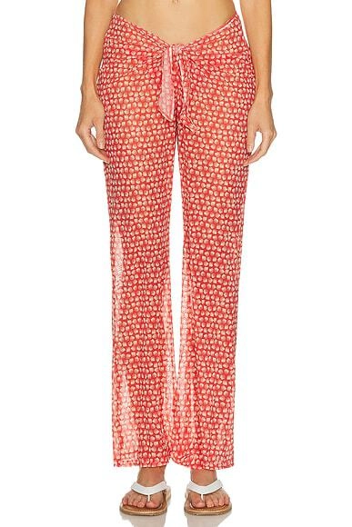 Solid & Striped The Dolly Pant - Shell Print