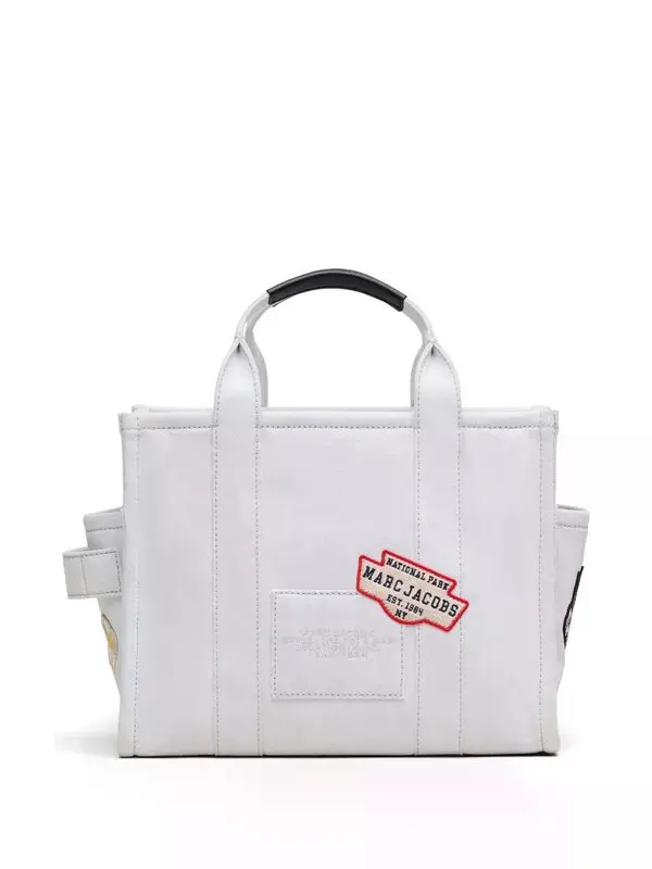 Marc Jacobs Medium The Camp Tote Bag Patchwork Denim - Blue