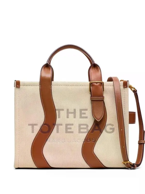 Marc Jacobs Medium The Wavy Tote Bag - Neutrals