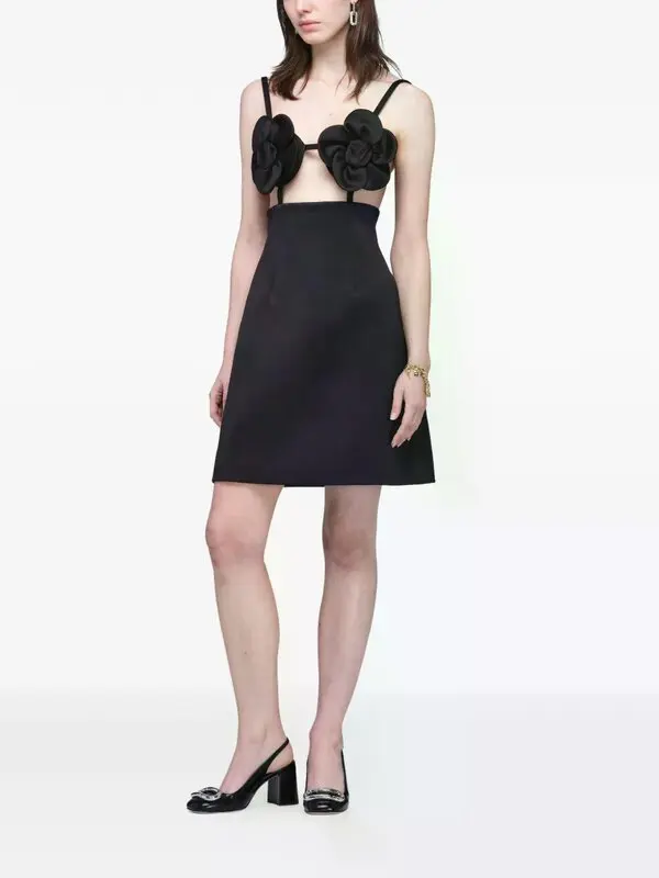 Marc Jacobs Daisy Appliqué Mini Dress