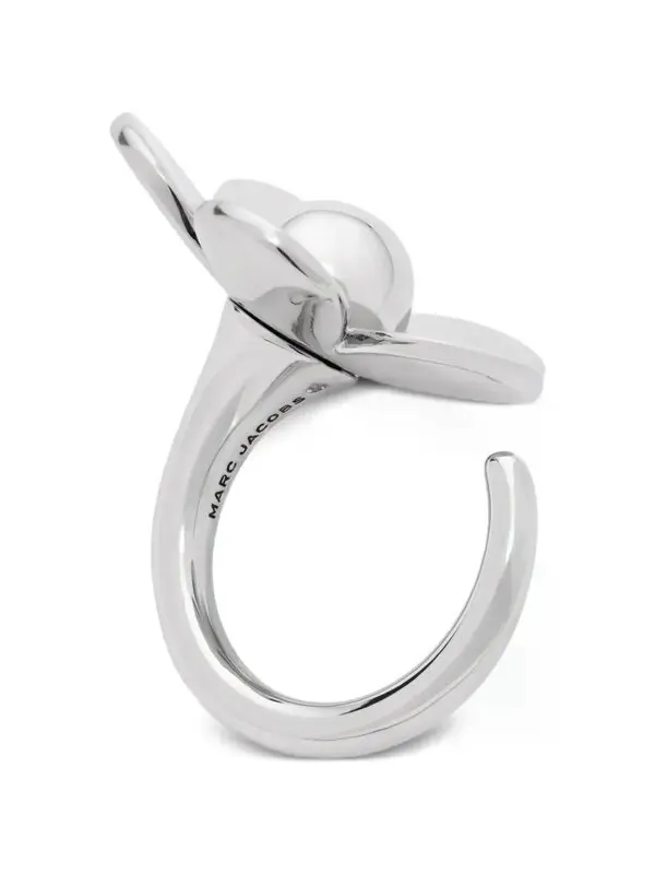 Marc Jacobs Tone Flower Motif Ring