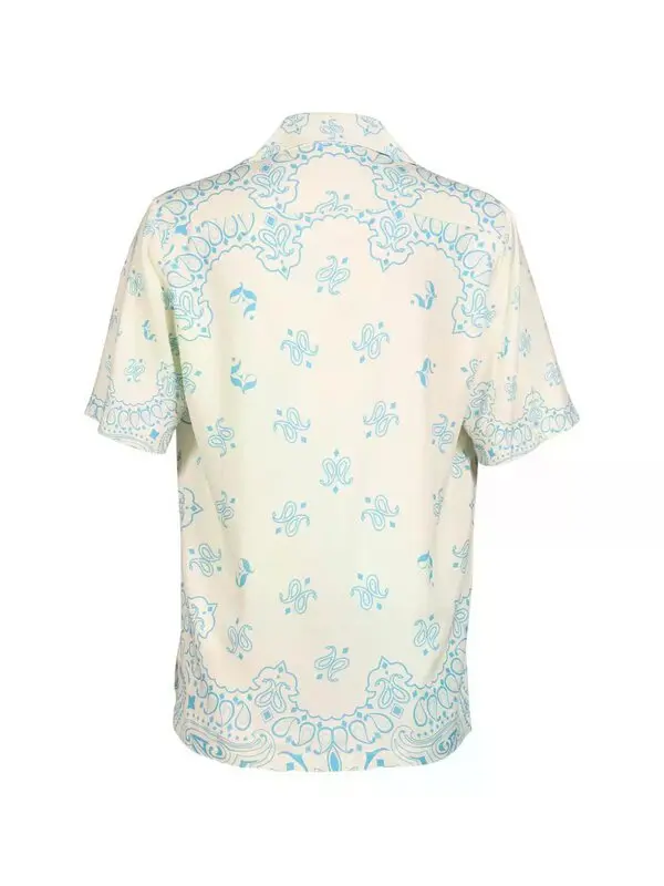 JUN/NAKAYAMA Paisley-print Short-sleeved Shirt