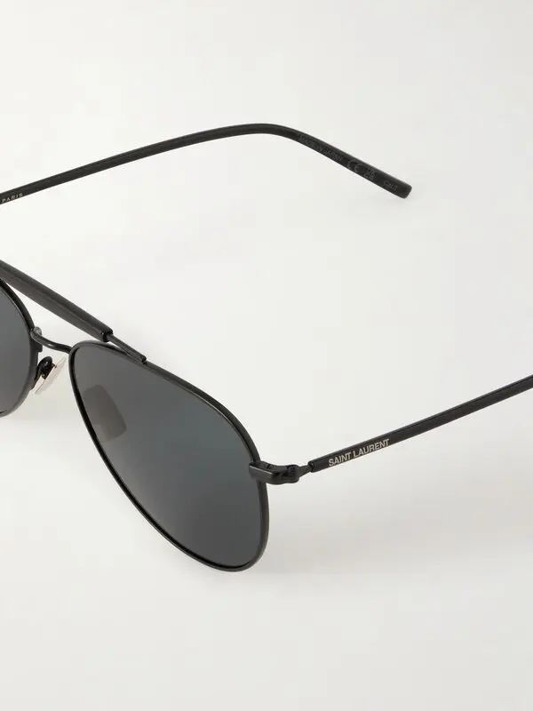 Saint Laurent Sl 864 Aviator Sunglasses - Black
