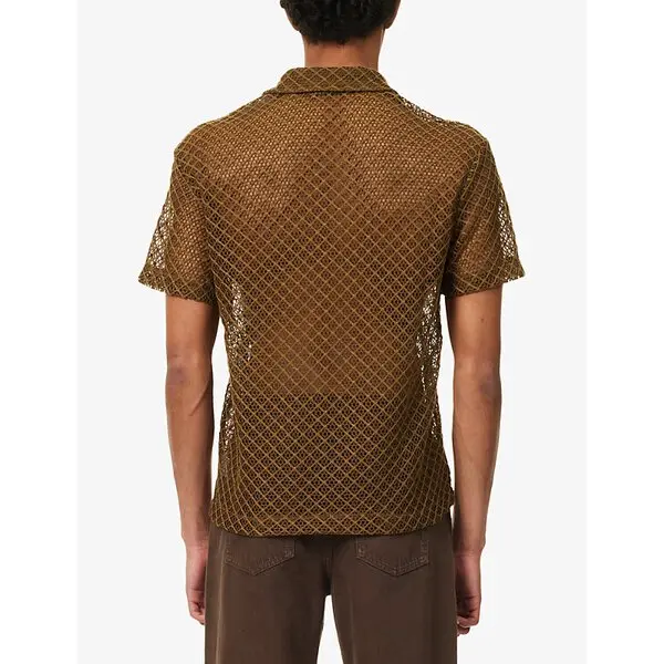 RAITH Marcos Open-knit Cotton Shirt