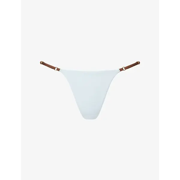 HYPHEN Bobbie Tangy Bikini Bottoms - Blue