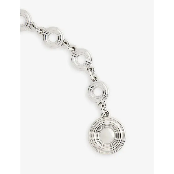 DEHANCHE Elysées Metal Chain Belt - Silver