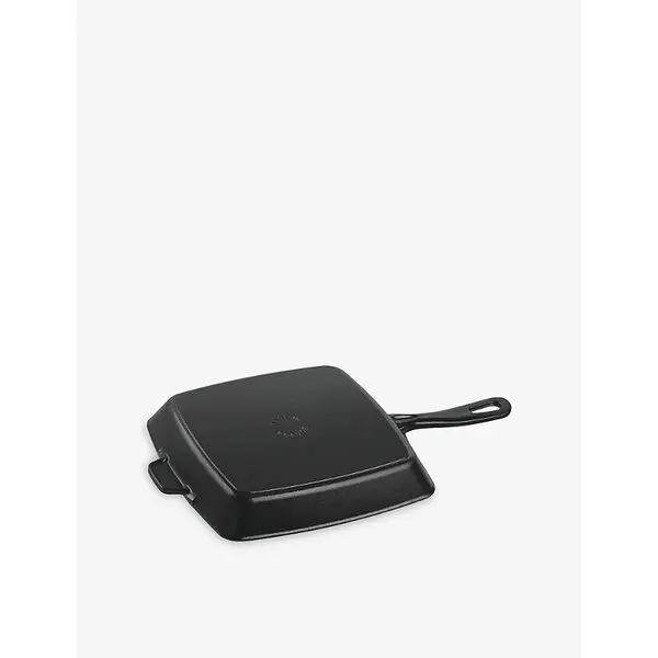 STAUB Square Cast-iron American Grill Pan