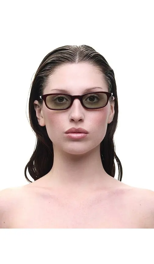BRU EYEWEAR Flossie Rectangle Sunglasses - Wine