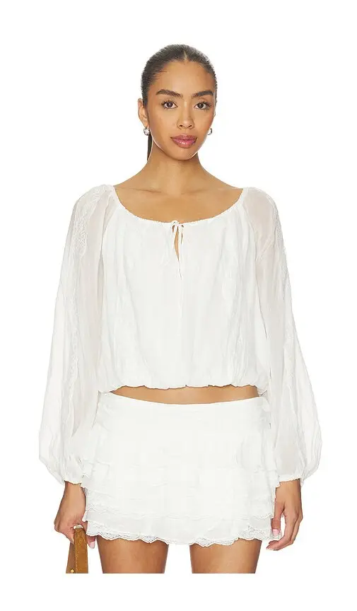 Amanda Uprichard Dallas Top - Ivory