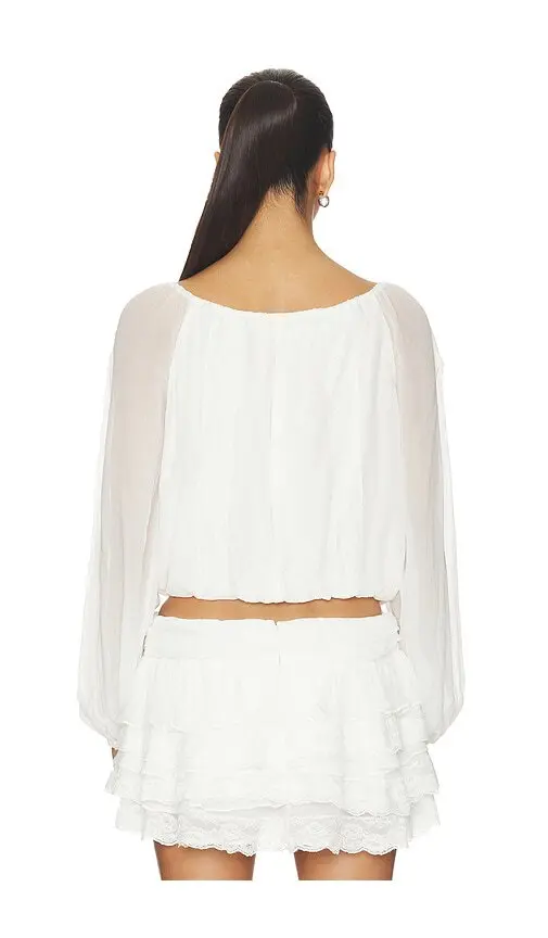 Amanda Uprichard Dallas Top - Ivory