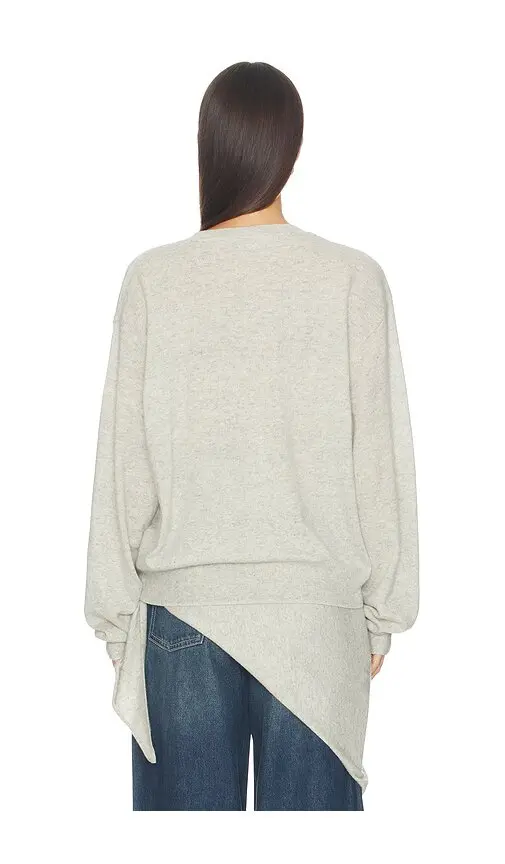 Lioness Olsen Knit Top With Scarf Detail