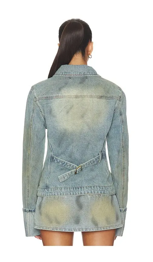Lioness The Bronx Denim Jacket In . Also - Blue