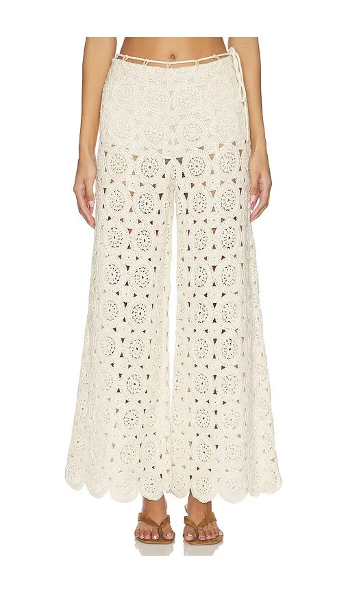 Azulu Vera Crochet Trousers