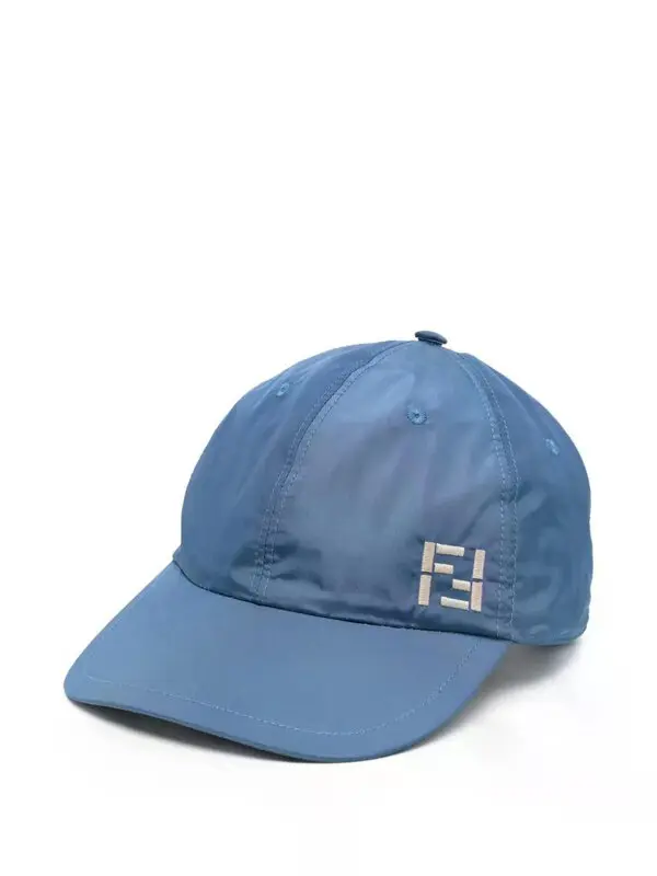Fendi Ff Motif Baseball Cap - Blue