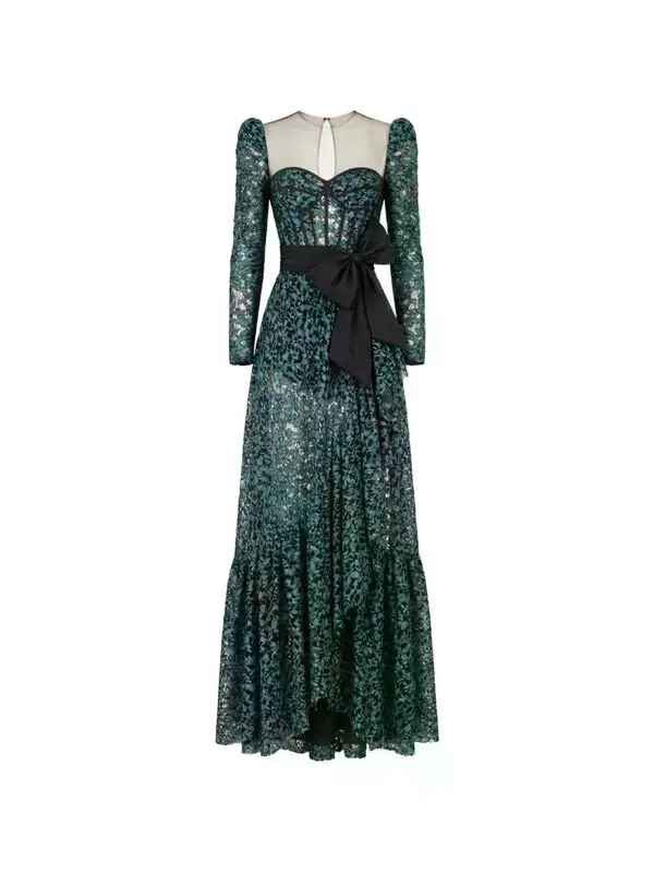 GATTINOLLI BY MARWAN Lace Gown