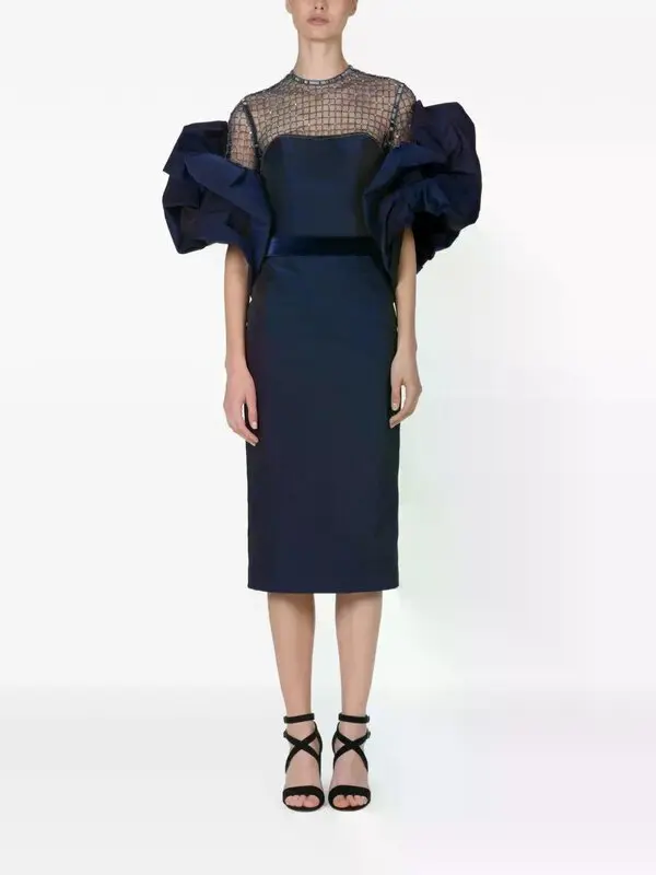 GATTINOLLI BY MARWAN Embellished Midi Dress