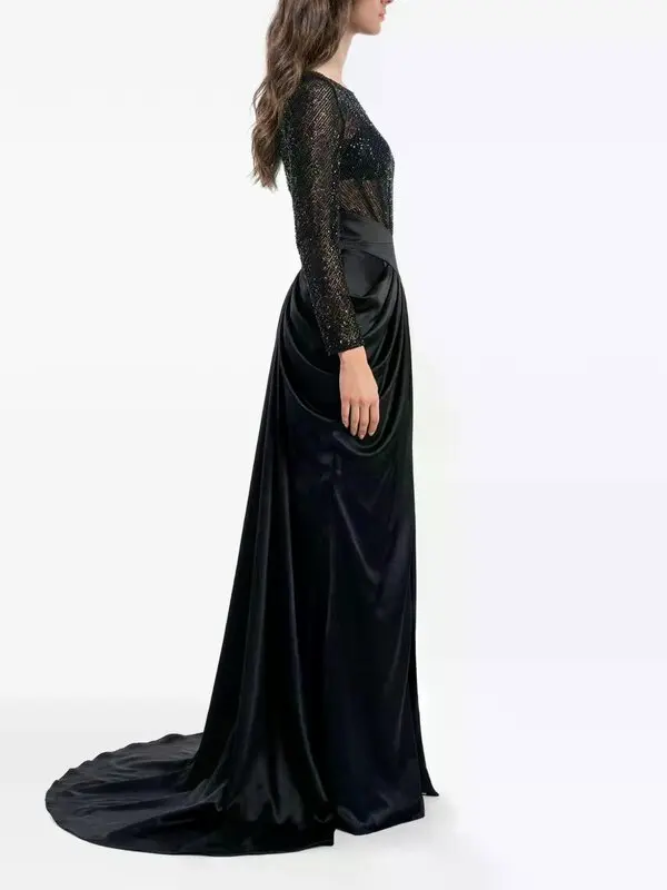 GATTINOLLI BY MARWAN Embroidered Mermaid Dress