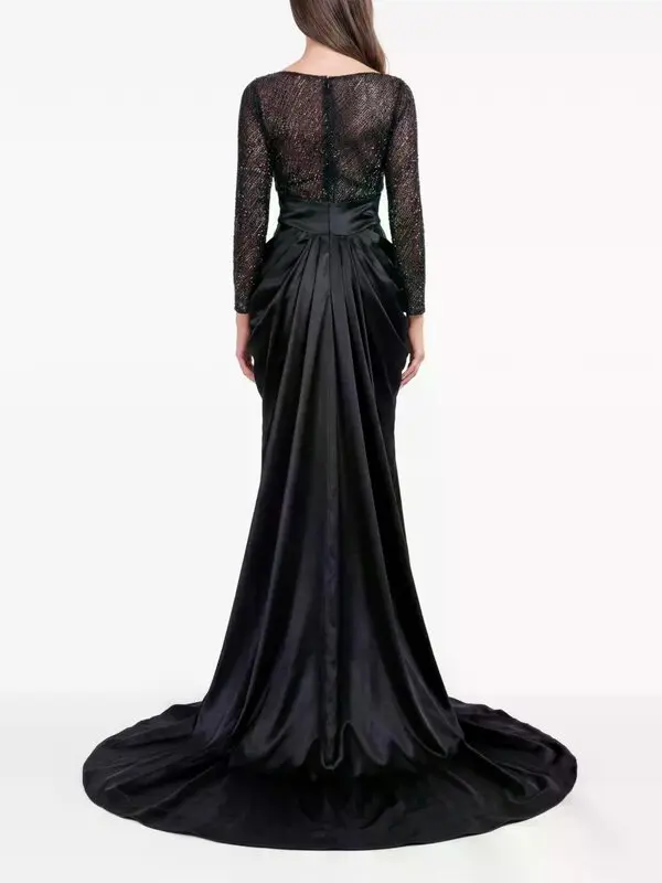 GATTINOLLI BY MARWAN Embroidered Mermaid Dress