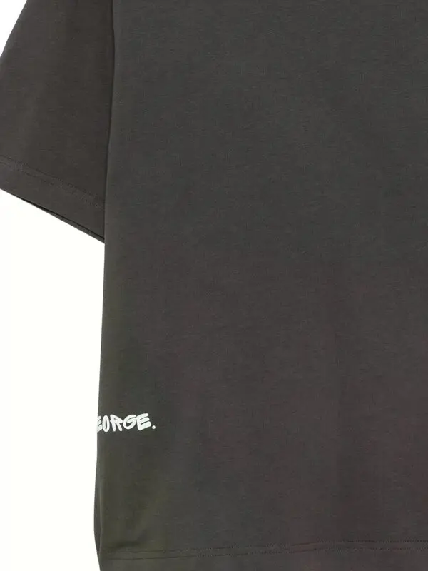 GEORGE. Logo Print Cotton T-shirt
