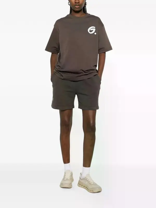 GEORGE. George Logo Print Shorts