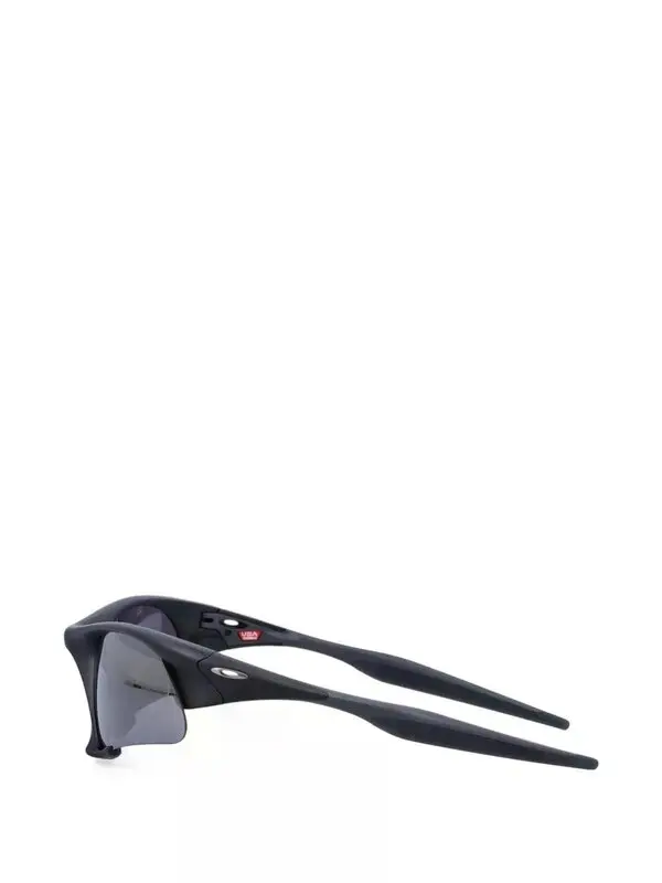 Oakley Cat-eye Frame Suture Jacket Sunglasses - Black