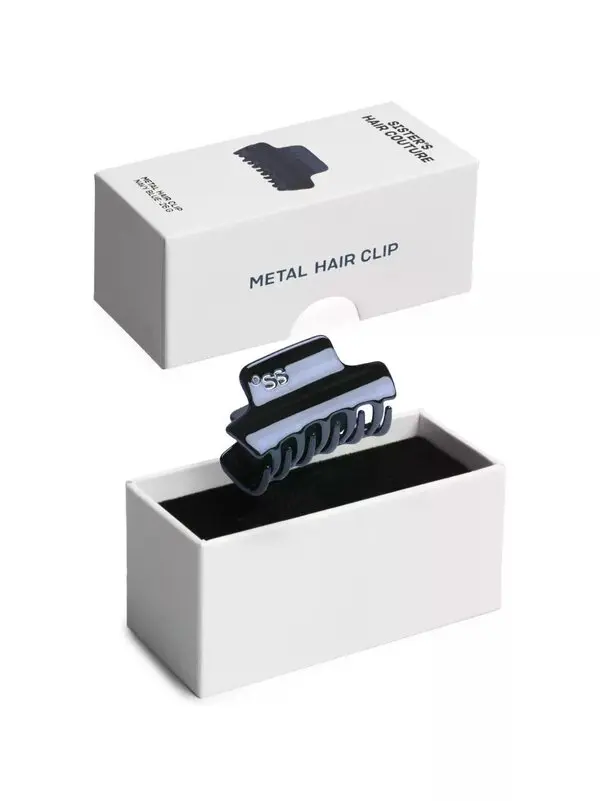 SISTER’S AROMA Sister's Aroma Logo-engraved Claw Clip - Blue