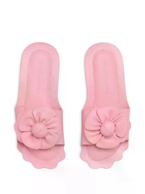 Marc Jacobs Daisy Floral-appliqué Sandals