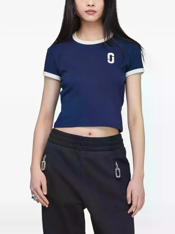 Marc Jacobs Ringer T-shirt With Logo Detail