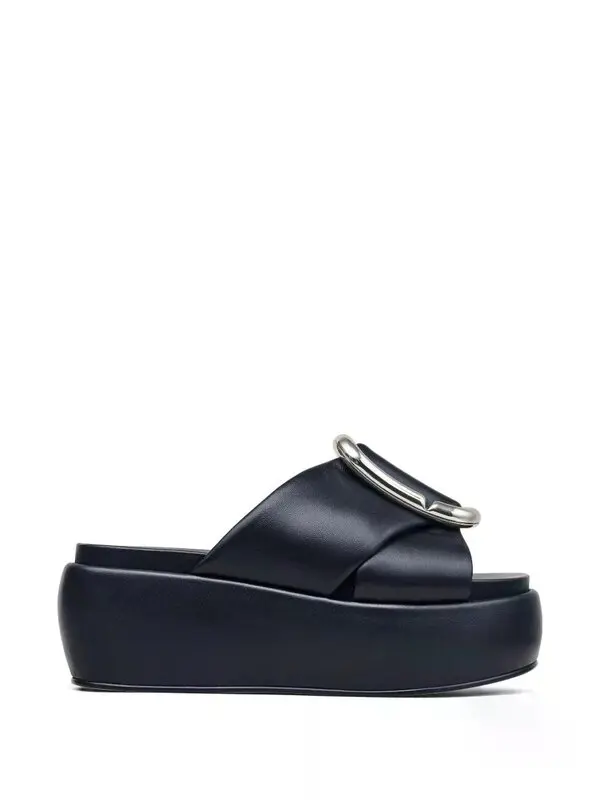 Marc Jacobs Pop J Marc Platform Sandals - Black