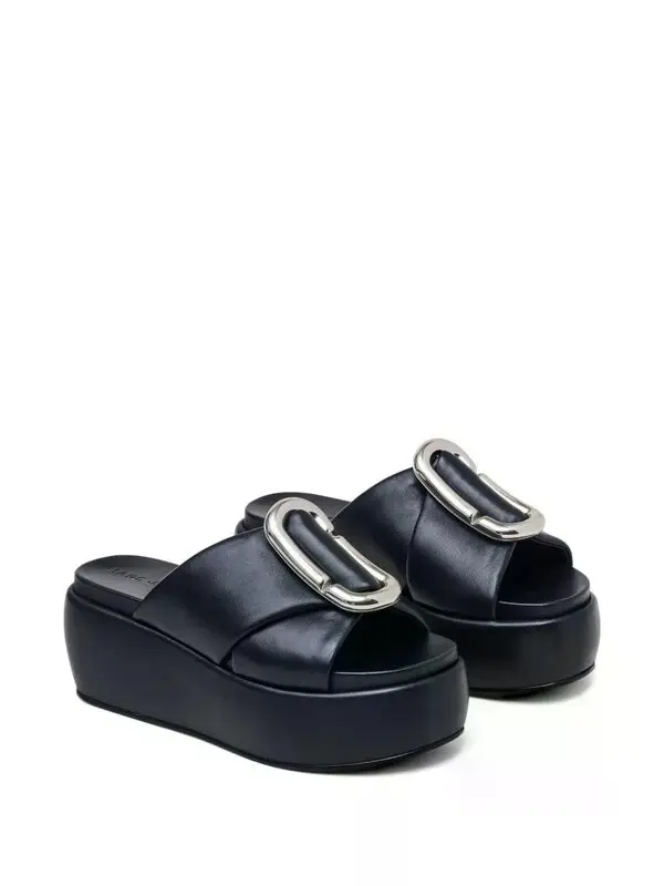 Marc Jacobs Pop J Marc Platform Sandals - Black