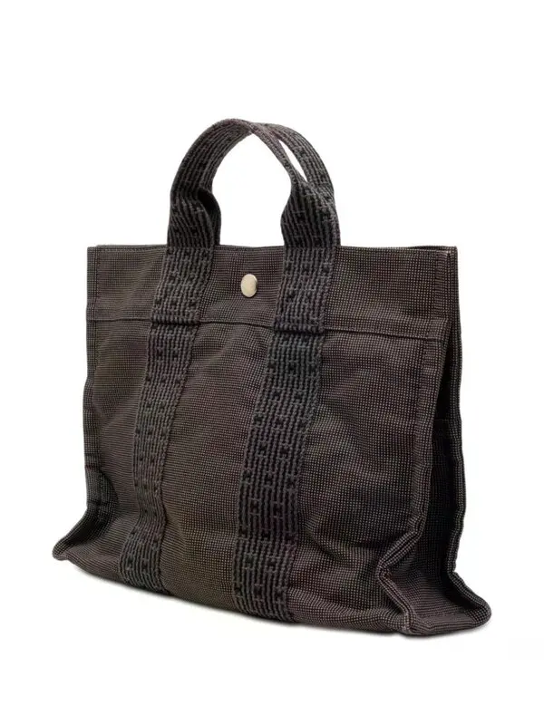 Hermès Herline Pm Canvas Tote Bag
