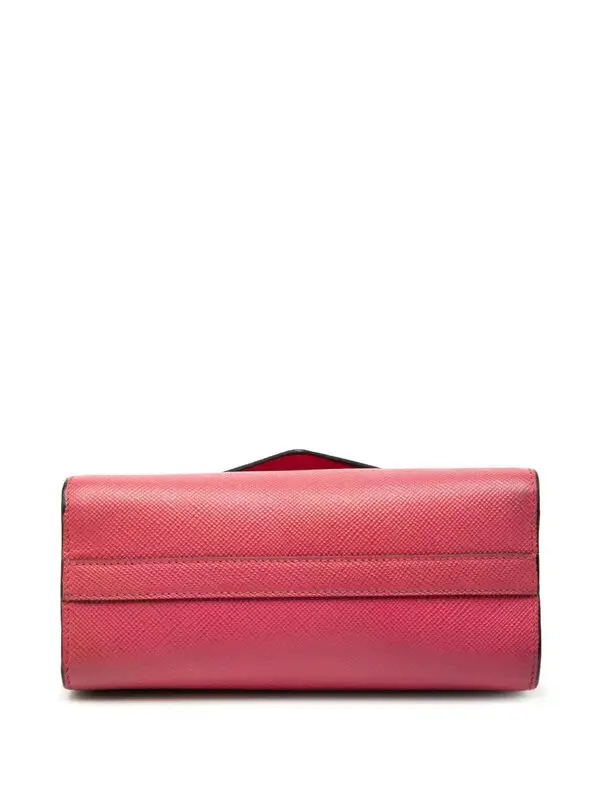 Prada Saffiano Leather Envelope Crossbody Bag