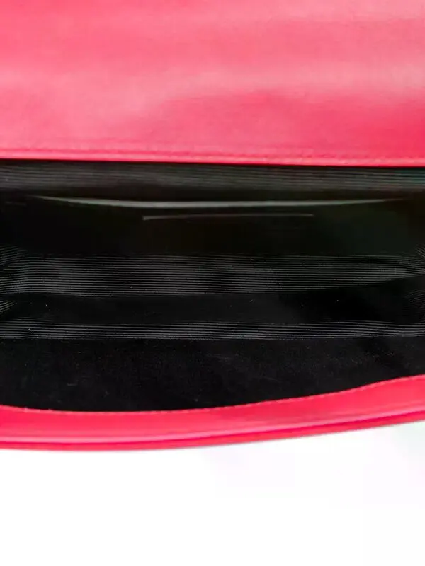 Saint Laurent Smooth Calfskin Monogram Cassandre Clutch Bag