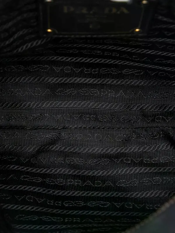 Prada Tessuto Canapa Logo Crossbody Bag