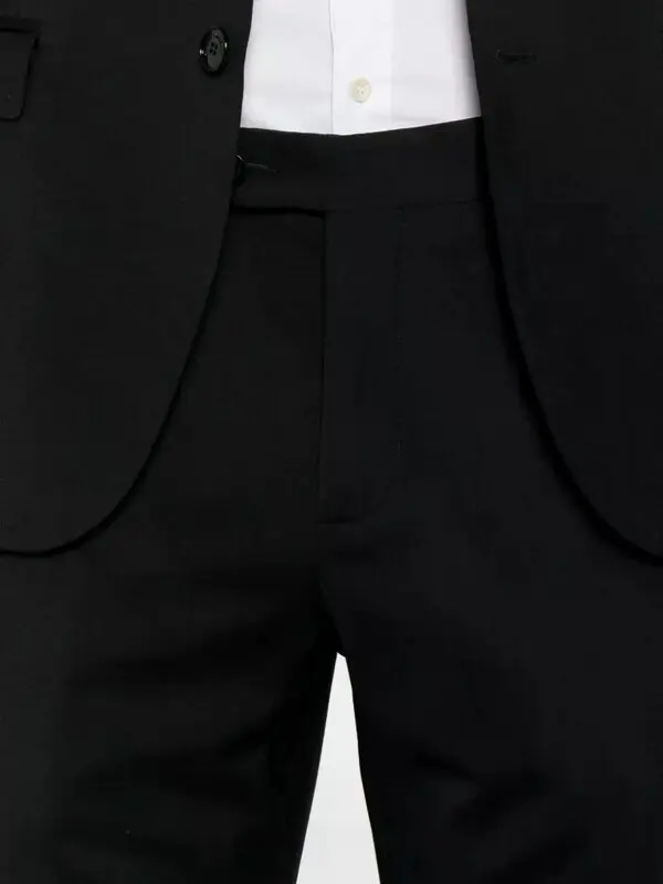 MANUEL RITZ Single-breasted Peak-lapels Suit - Black