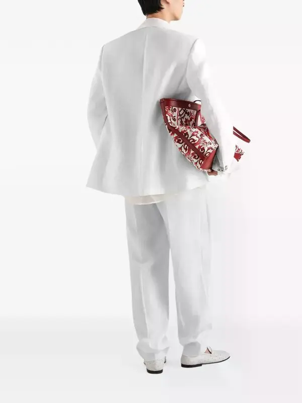 Dolce & Gabbana Sicilia Light Single-breasted Linen Jacket