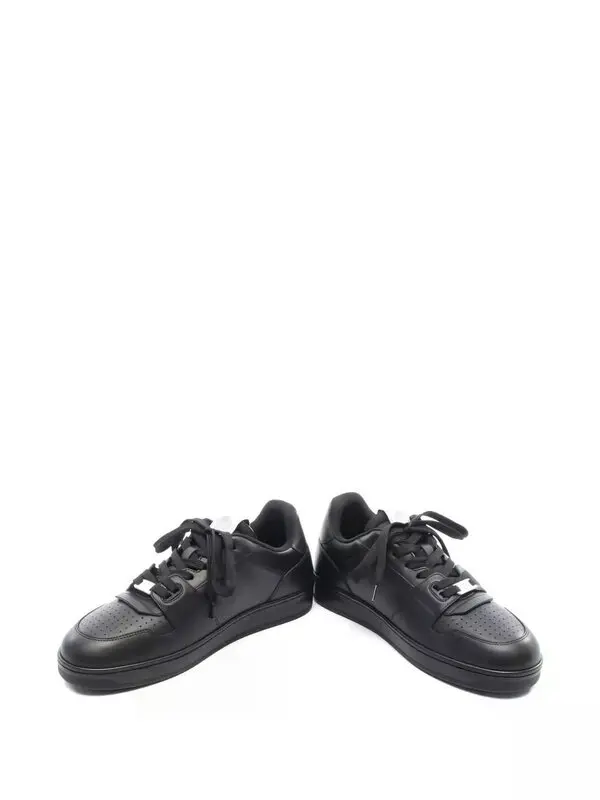 Versace Medusa Print Lace-up Sneakers