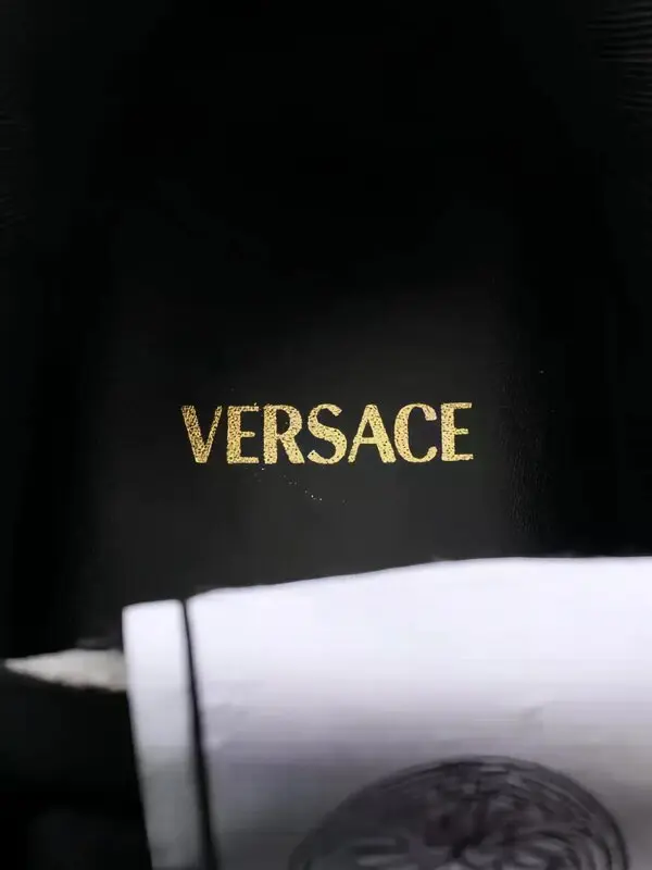 Versace Medusa Print Lace-up Sneakers