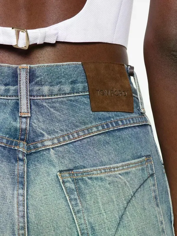 TOM FORD Logo-patch Jeans