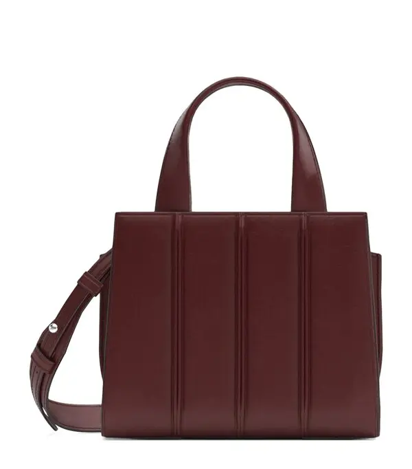 Max Mara Micro Quilted Whitney Top-handle Bag - Red