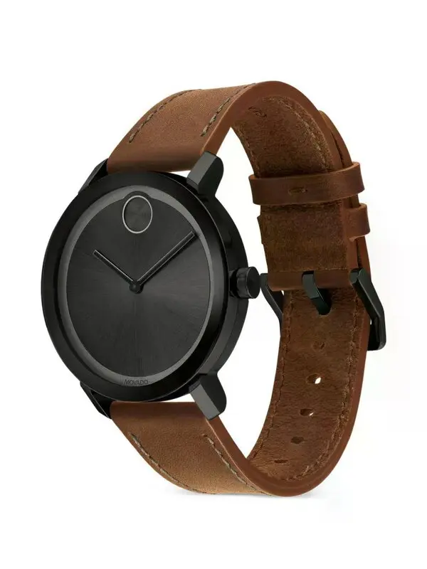 Movado Trend Leather-strap 40mm Watch