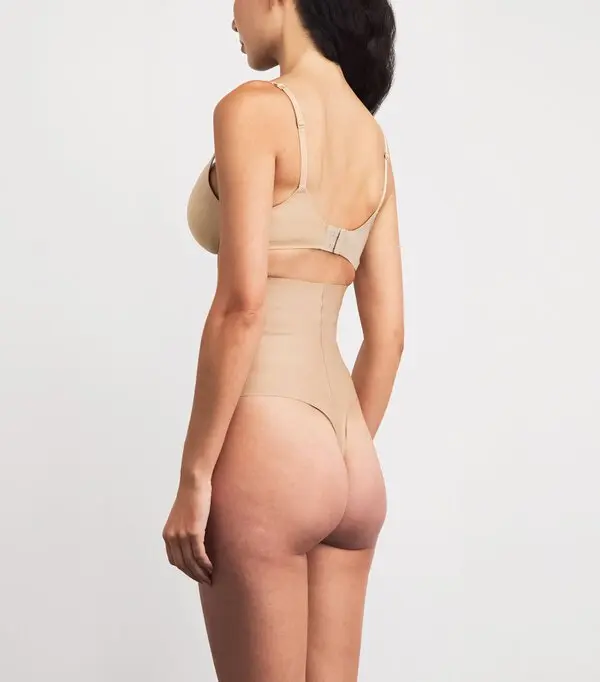 SKIMS Body Core Sculpt High-waist Thong - Beige