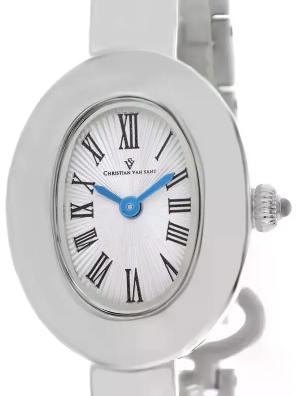 CHRISTIAN VAN SANT Anora Oval Watch - Silver