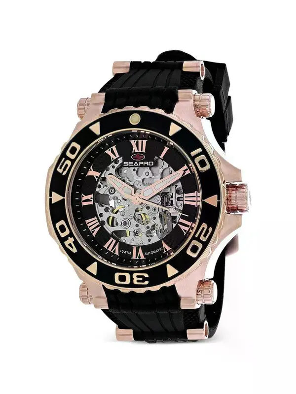 SEAPRO Seaway Skeleton Watch - Silver